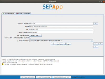 Manual – SEPAApp